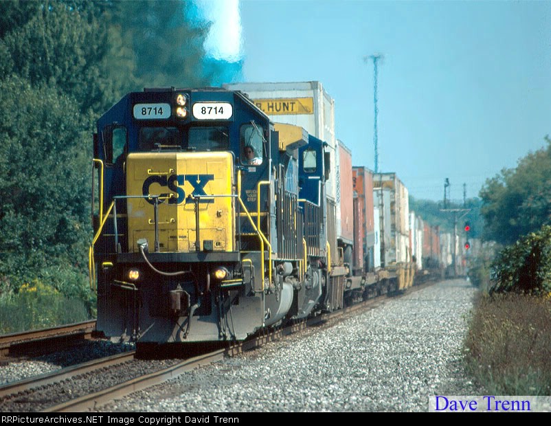 Westbound CSX Intermodal